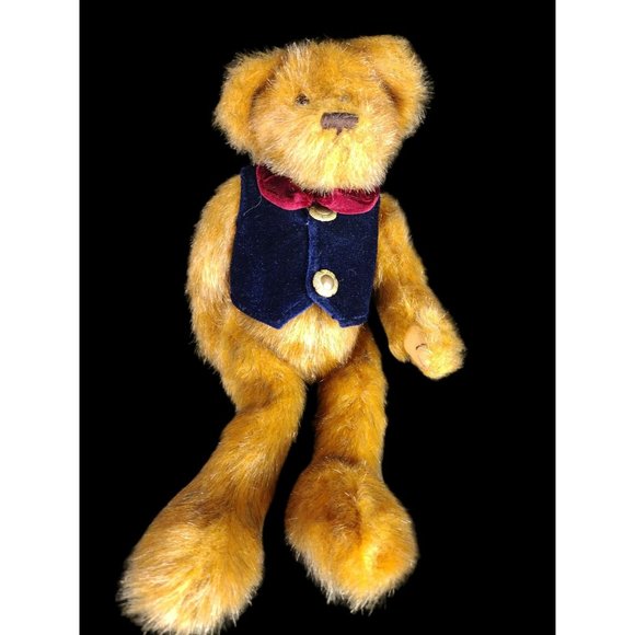 Progressive Plush | Toys | Progressive Plush Teddy Bear With Blue Vest ...